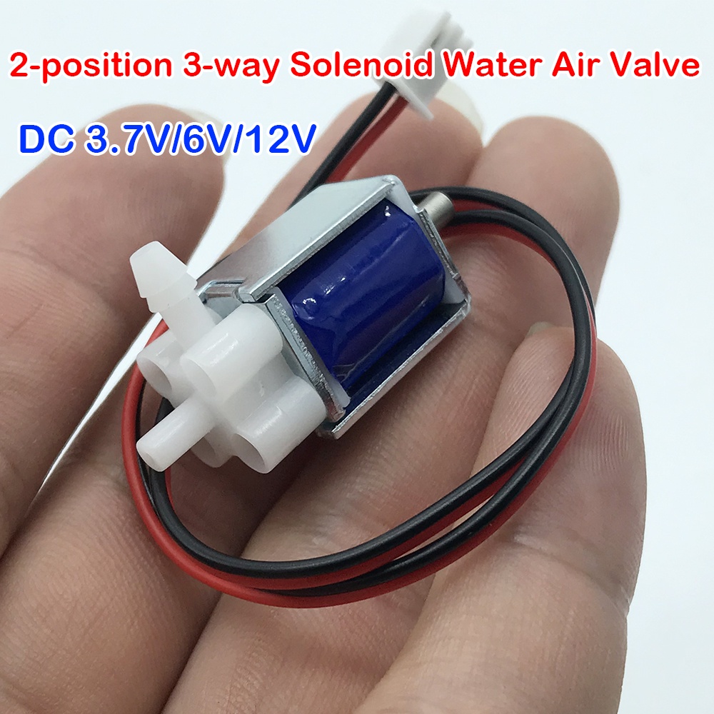 Dc 3.7V 6V 12V 0420 Mini Solenoid Valve Two-Digit Three-Pass Water ...