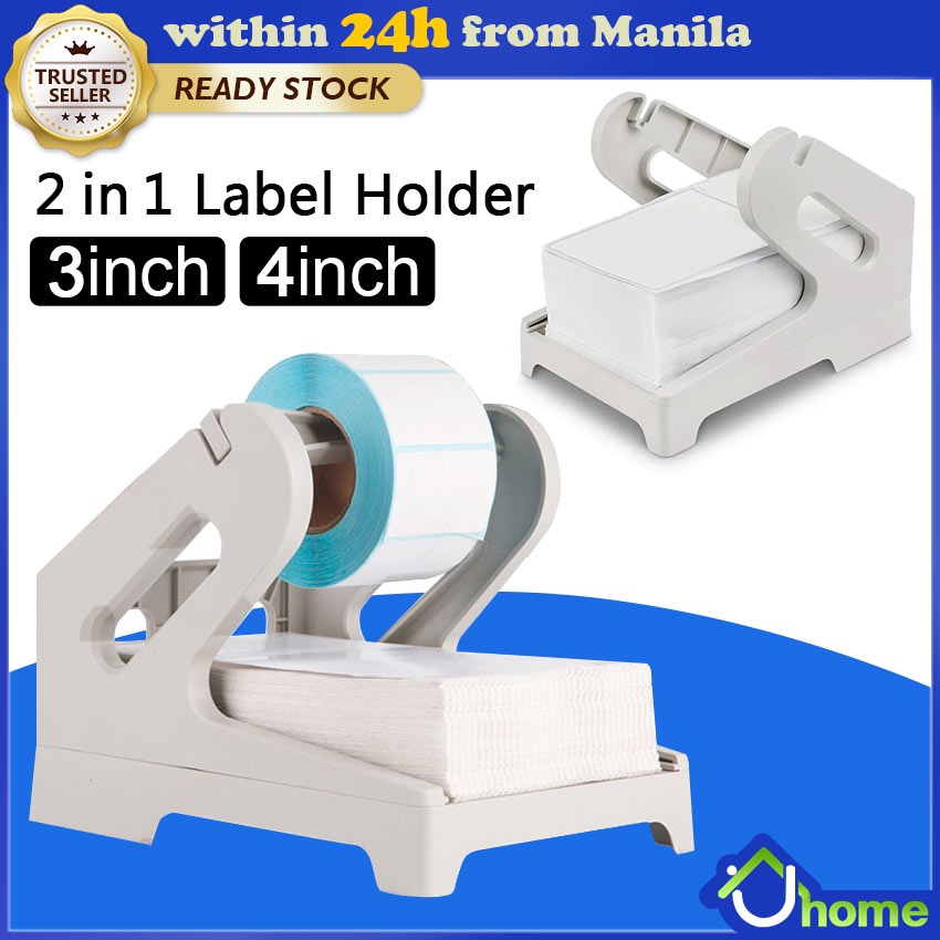 【SOYACAR】Barcode Printer Bracket Express Label Roll Stack Paper Holder ...