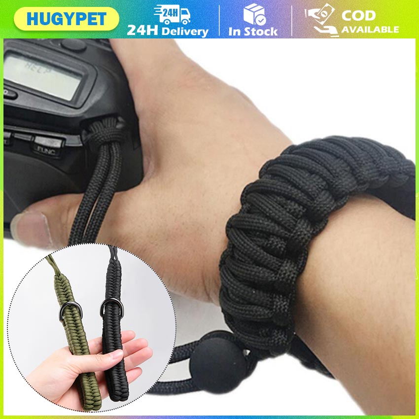 Camera Strap Camera Wrist Strap Hand Grip Paracord Braided Wristband ...
