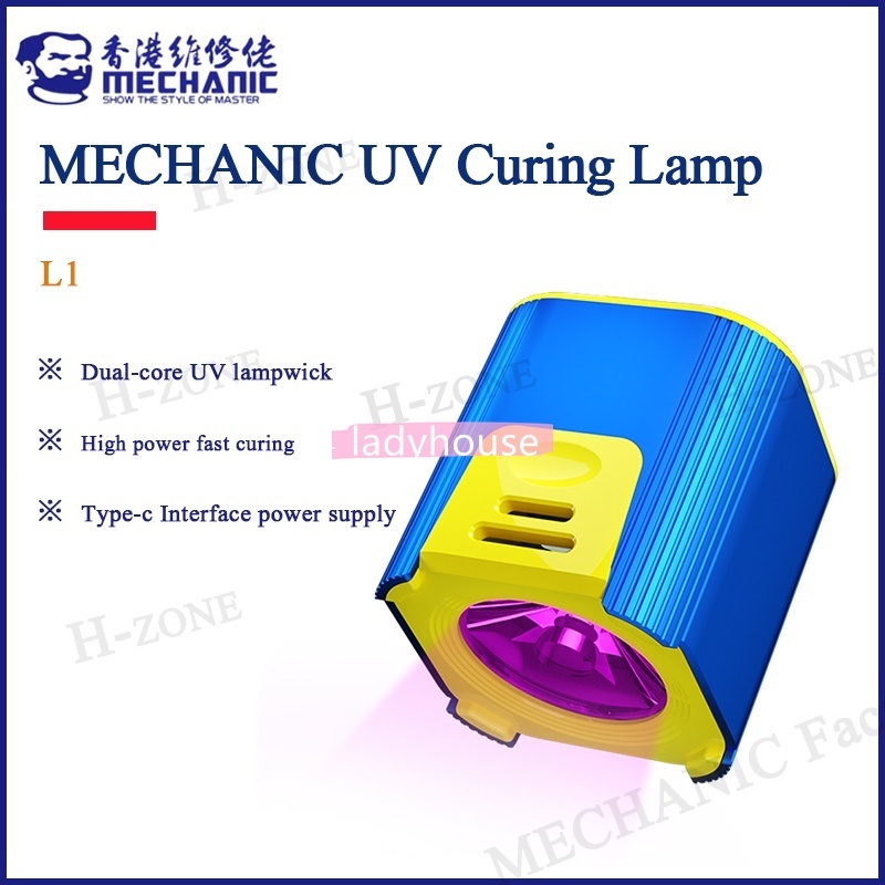 Original New Mechanic L1 Intelligent UV Curing Lamp Green Oil Fast ...