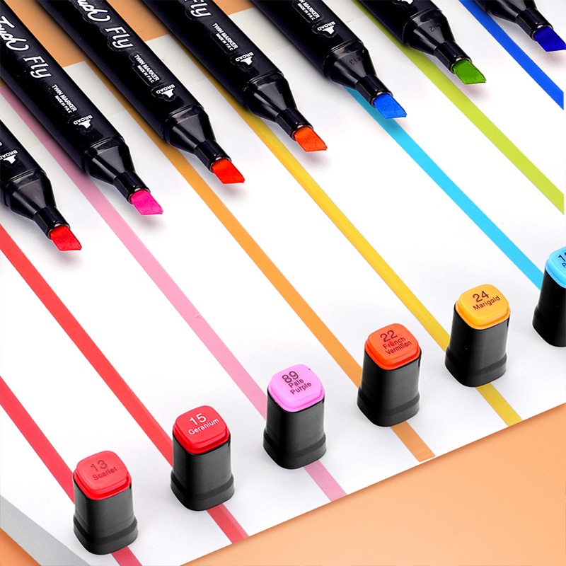 Markers Set 17g Highlighter Set High-Capacity 3mm 7mm Double Head ...