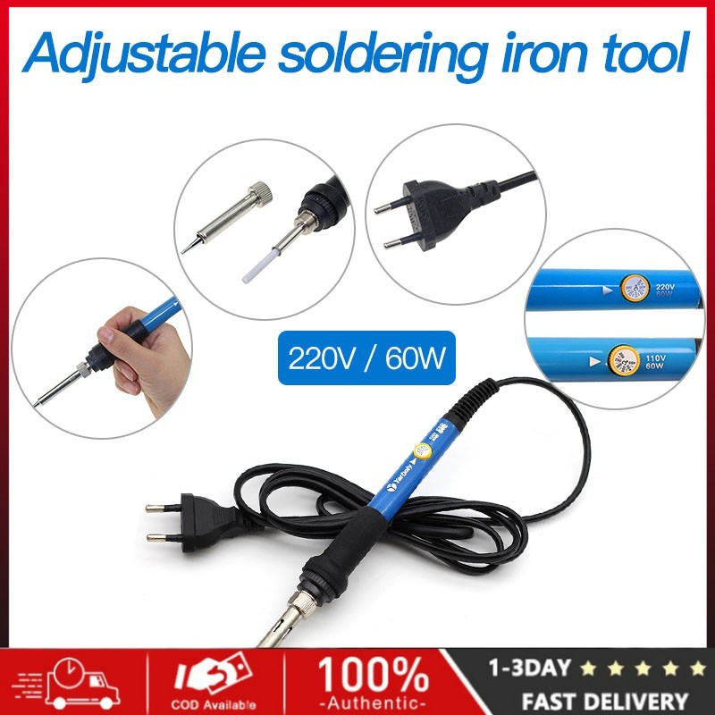 Adjustable soldering iron tool 220v 60w solder gun | Shopee Philippines