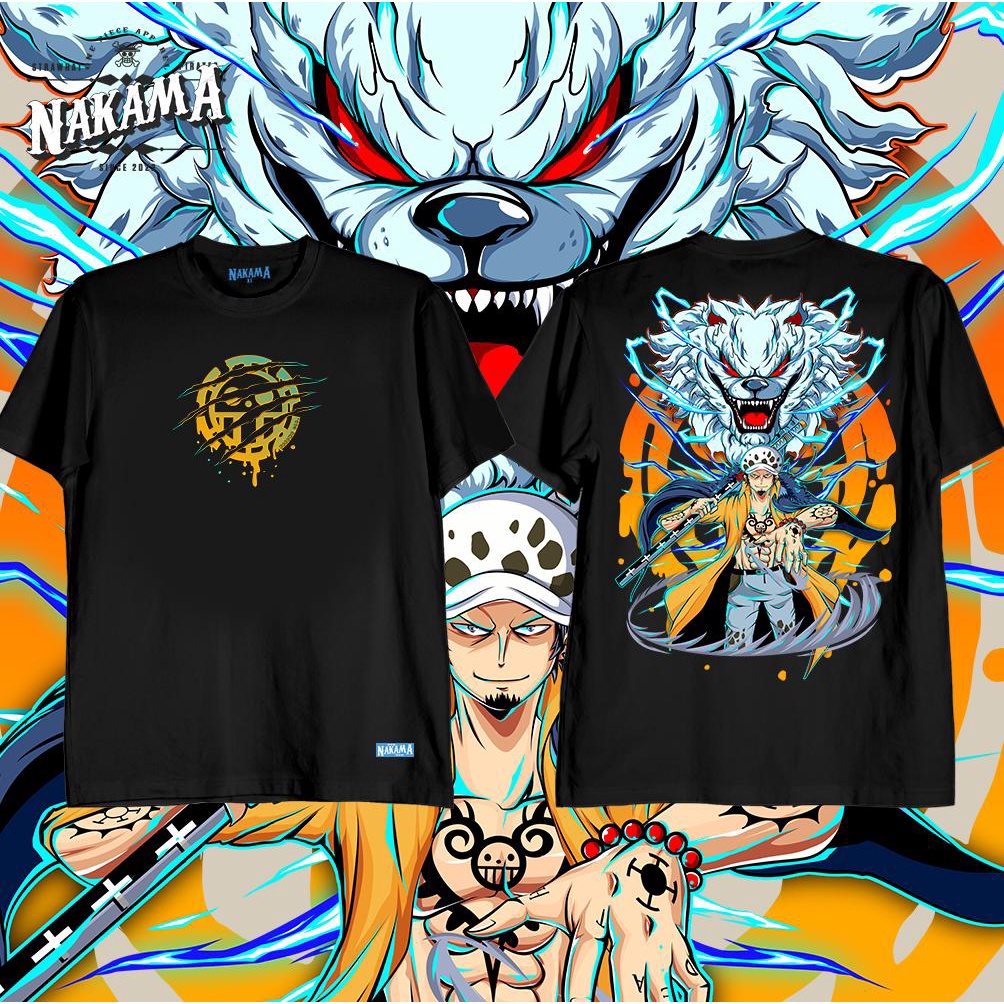 NAKAMA CLOTHING ONEPIECE TRAFALGAR LAW X BEPO NEW GRAPHIC COTTON TSHIRT ...
