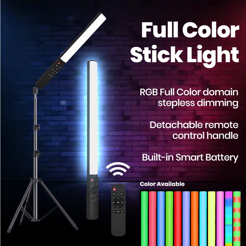3Color Fill Light Rod Portable Stick Light Dual Color Temperature ...