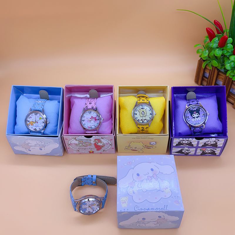 NEW Sanrio Quartz Watch Hello Kitty Girls Kids Anime Kawaii Watches ...