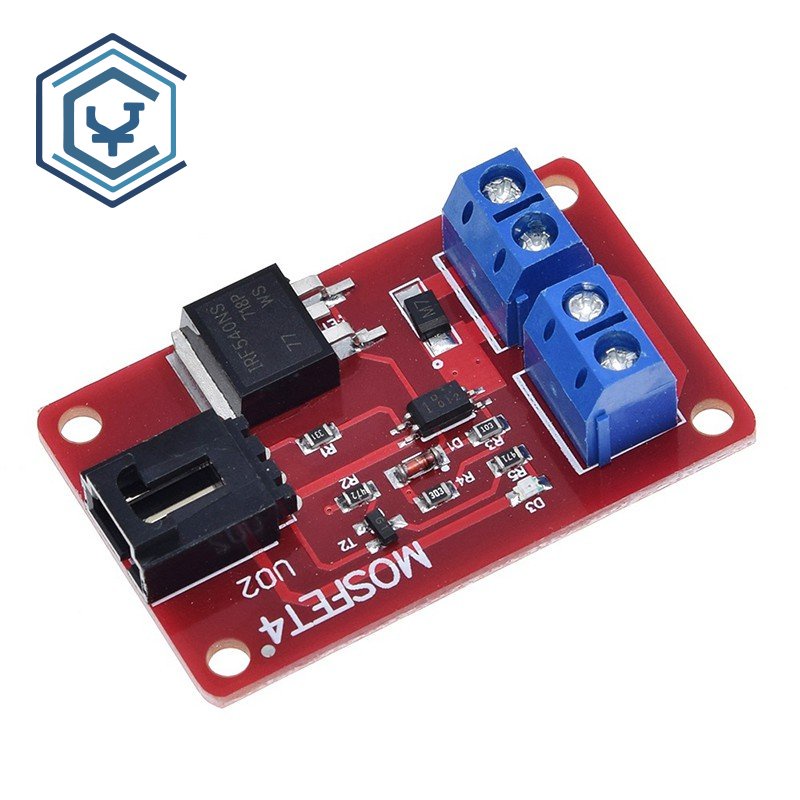 1 Channel 1 Route MOSFET Button IRF540 + MOSFET Switch Module for ...