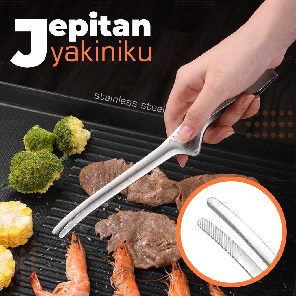 10inch 24cm Japanese Meat Clips Japanese Yakiniku Korean Barbeque BBQ ...