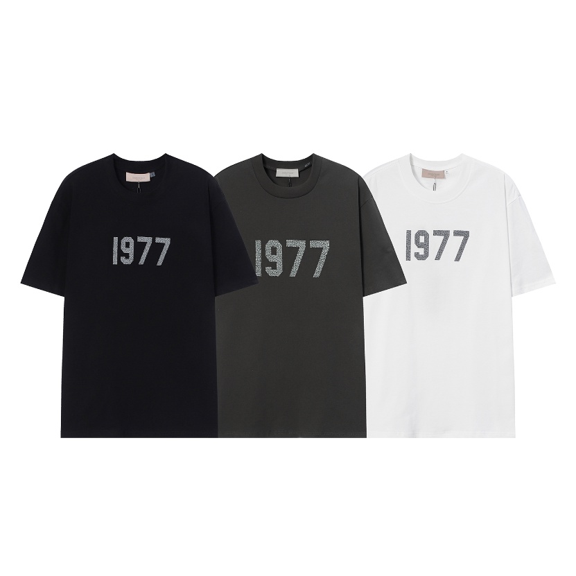 High Street Men's and Women's Oversized T-shirt FOG New Loose Letter ...
