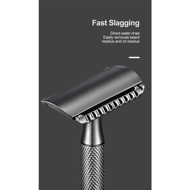 Double-sided Blade Razor Classic Men Shaving Safety Razors with Box ...