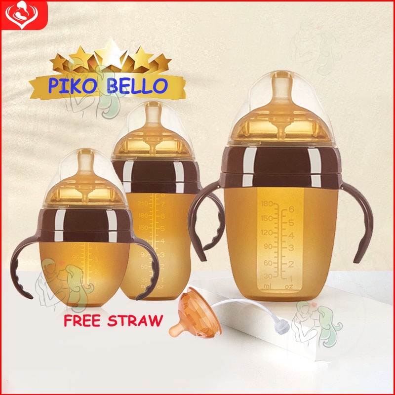 Aikoky Piko Bello feeding bottle newborn feeding bottle wide neck with ...