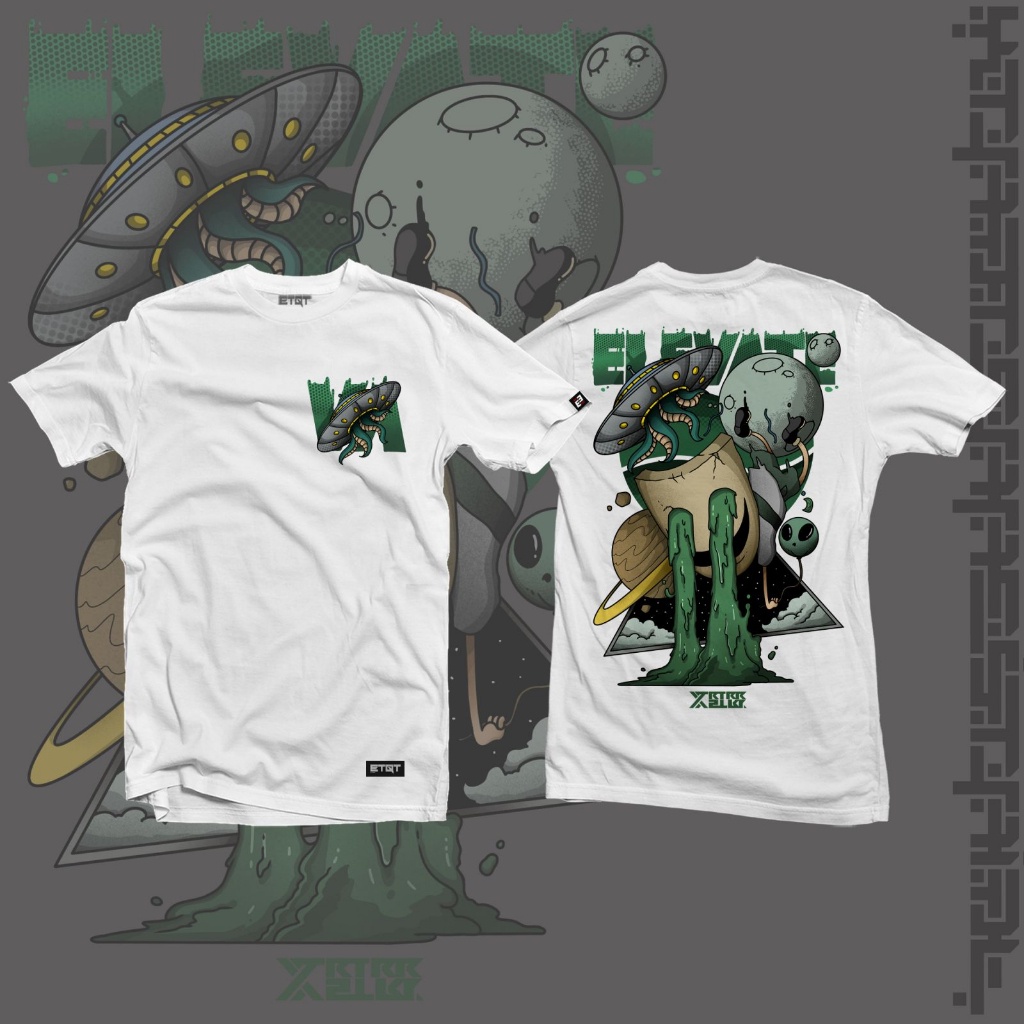 T Shirt for men Xtraterrestrial Alien Shirt Anime Printing Top Elevate ...