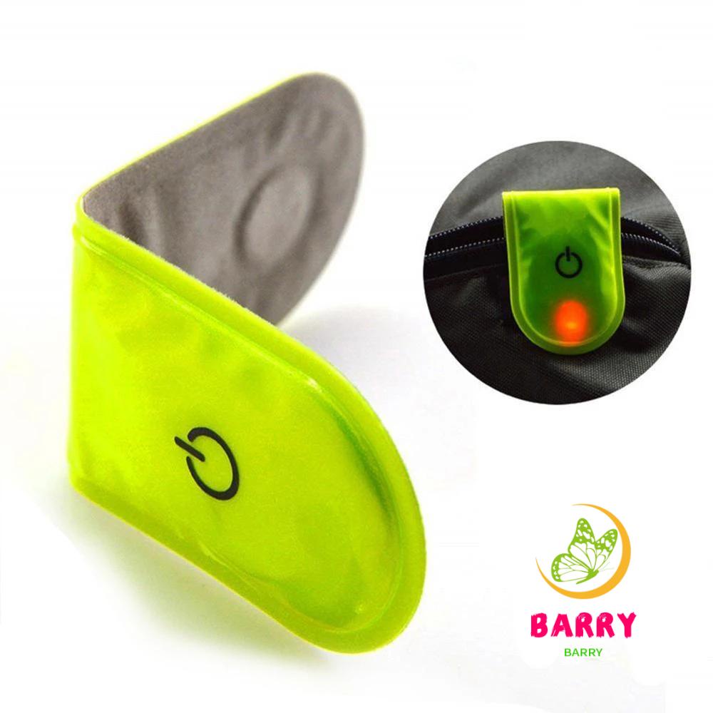 BARRY Clip Reflective Magnetic Clip Reflective Outdoor Sports LED Light ...