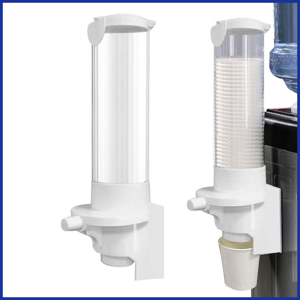 Wall Mount Cup Dispenser Push Button Type Cup Dispenser Water Cooler ...