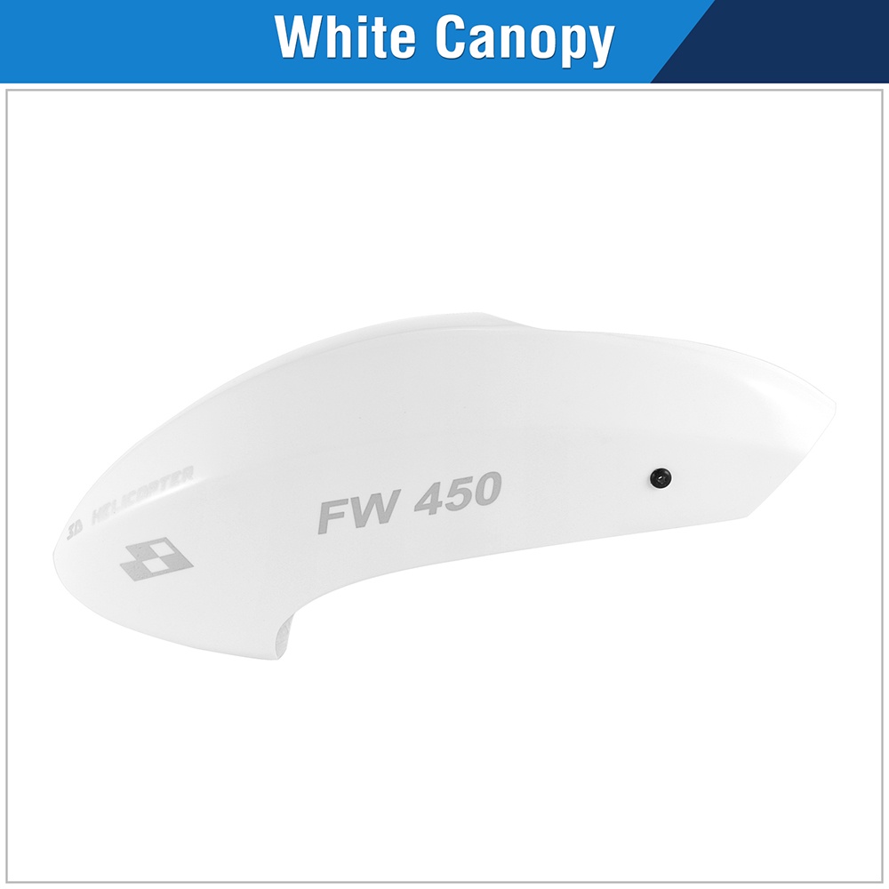 Fly Wing FW450 FW450L V2 Helicopter Canopy for Flywing FW450 FW450L V1 V2 V2.5 6CH 3D Remote ...