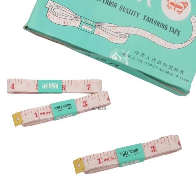 Butterfly Tailoring Tape Measure 12pcs | Shopee Philippines