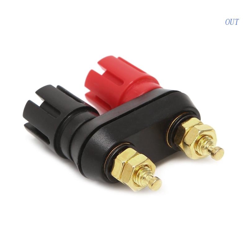 OUT Dual 4mm Banana Plug Jack Socket Binding Post for Speaker Amplifier ...