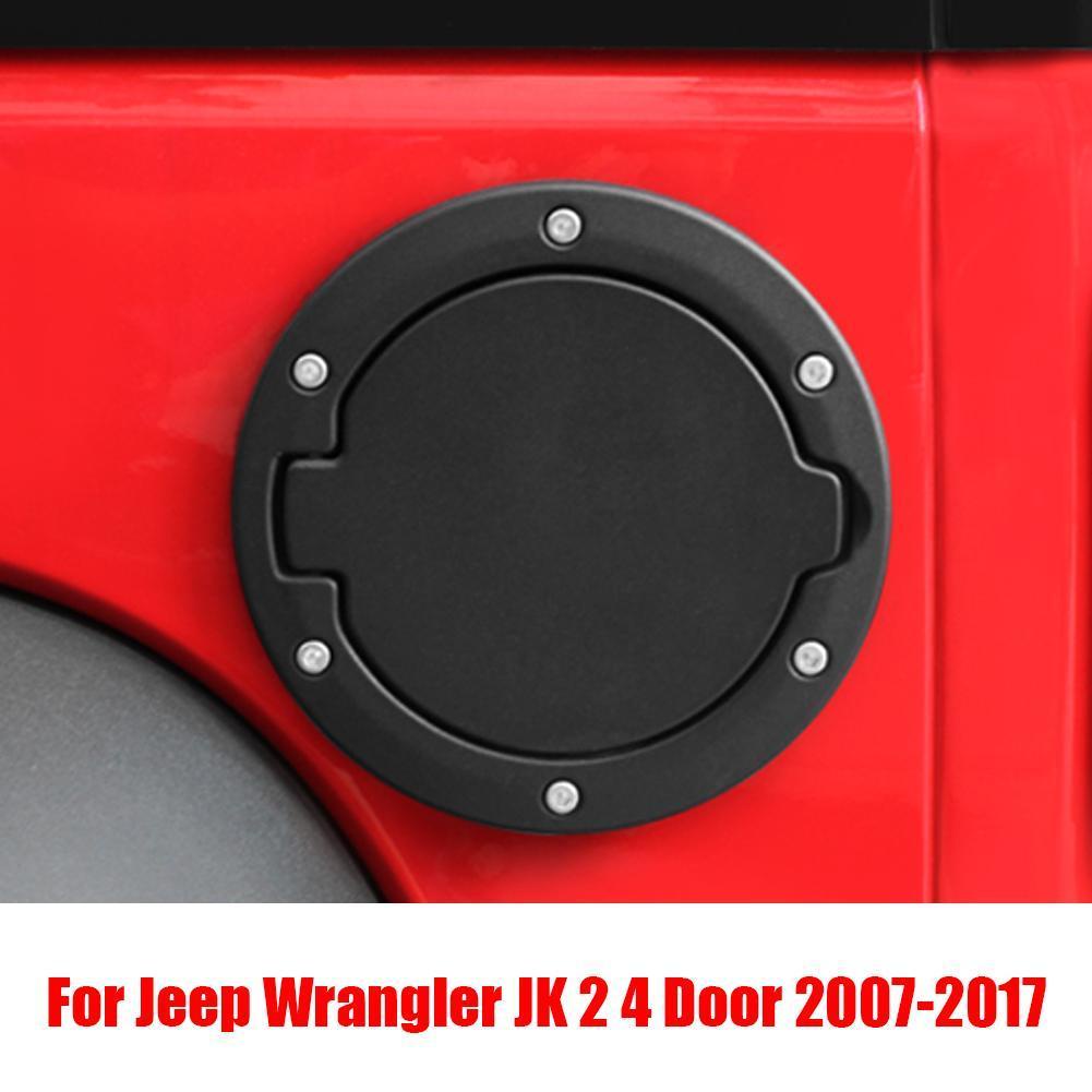 Gas Tank Covers for Jeep Wrangler JK 2007-2017 Car Exterior Fuel Filler ...