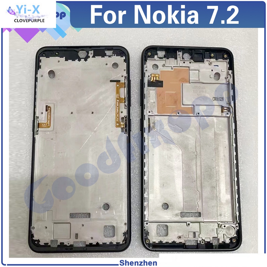 For Nokia 7.2 TA-1193 TA-1178 TA-1196 TA-1181 Phone LCD Frame Middle ...
