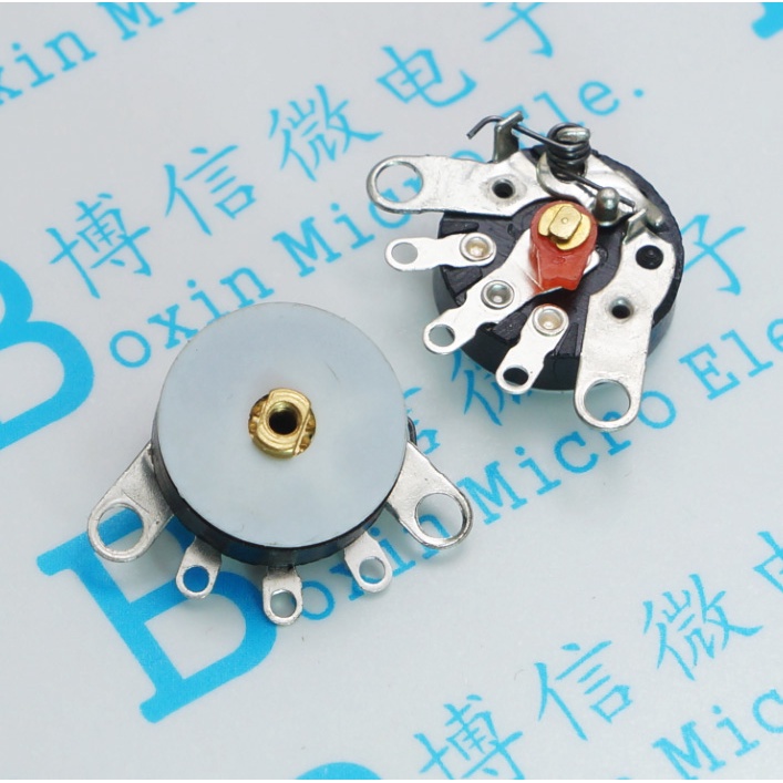 Flat Foot with Switch RV12MM B10K B50K Potentiometer B503 B103 Power ...