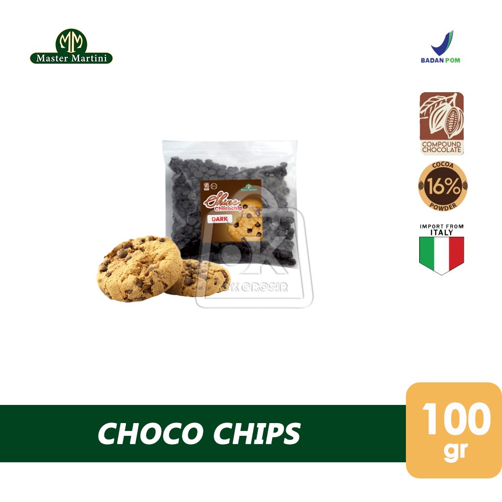 Master Martini Shine Dark Choco Chocolate Chip (100Gr) | Shopee Philippines