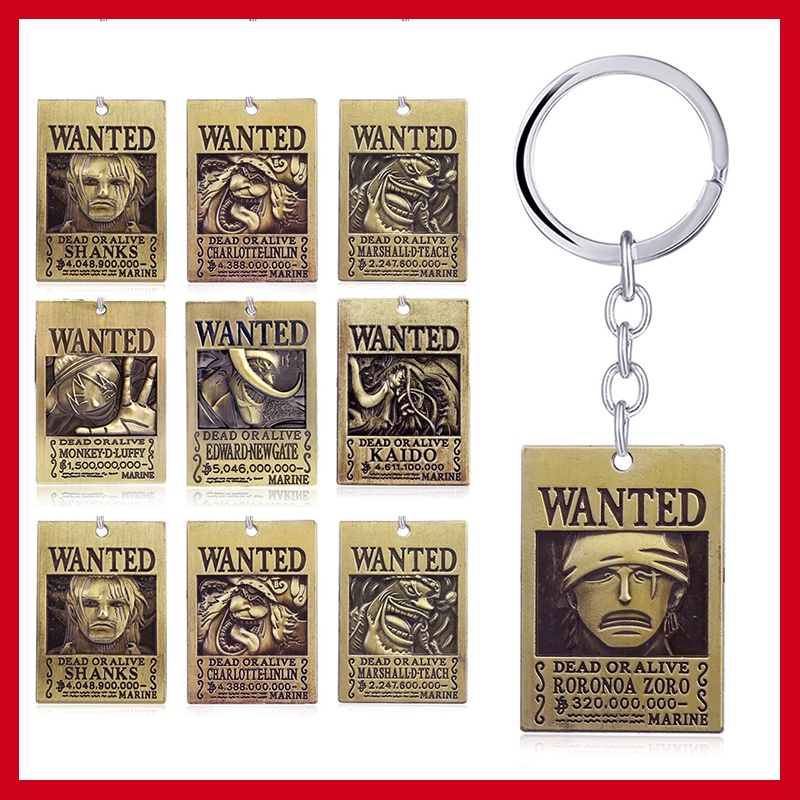 One Piece Wanted Luffy Roronoa Zoro Shanks Kaido Charlotte Linlin ...