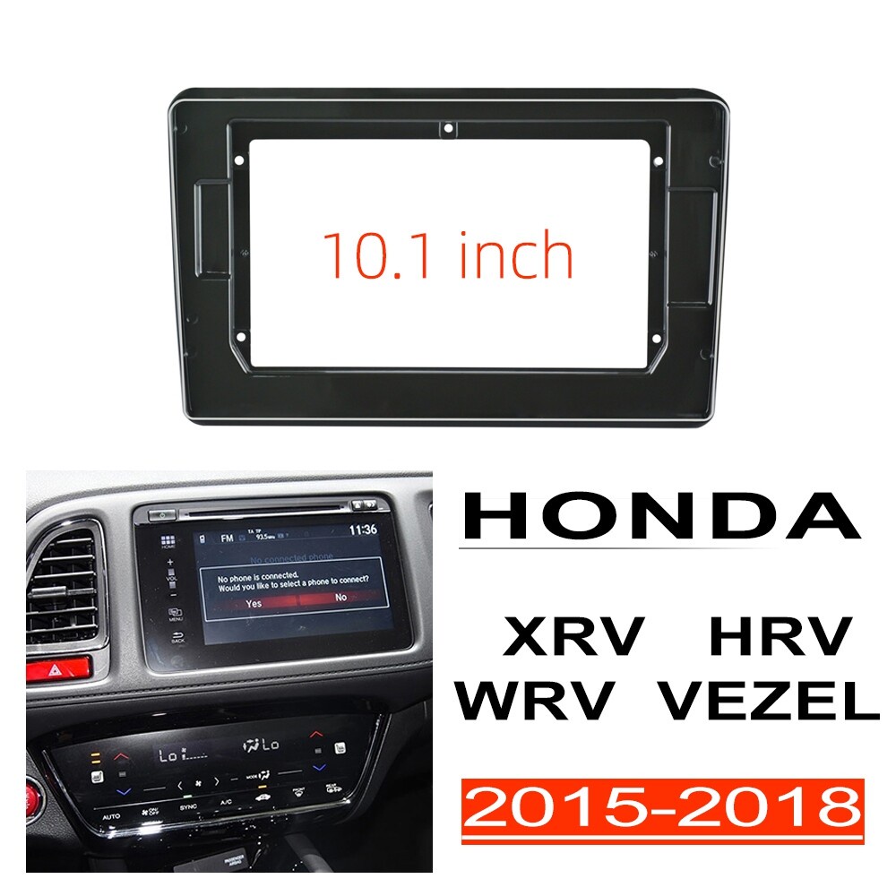 Honxun 10.1inch car android player casing 2din frame stereo panel ...