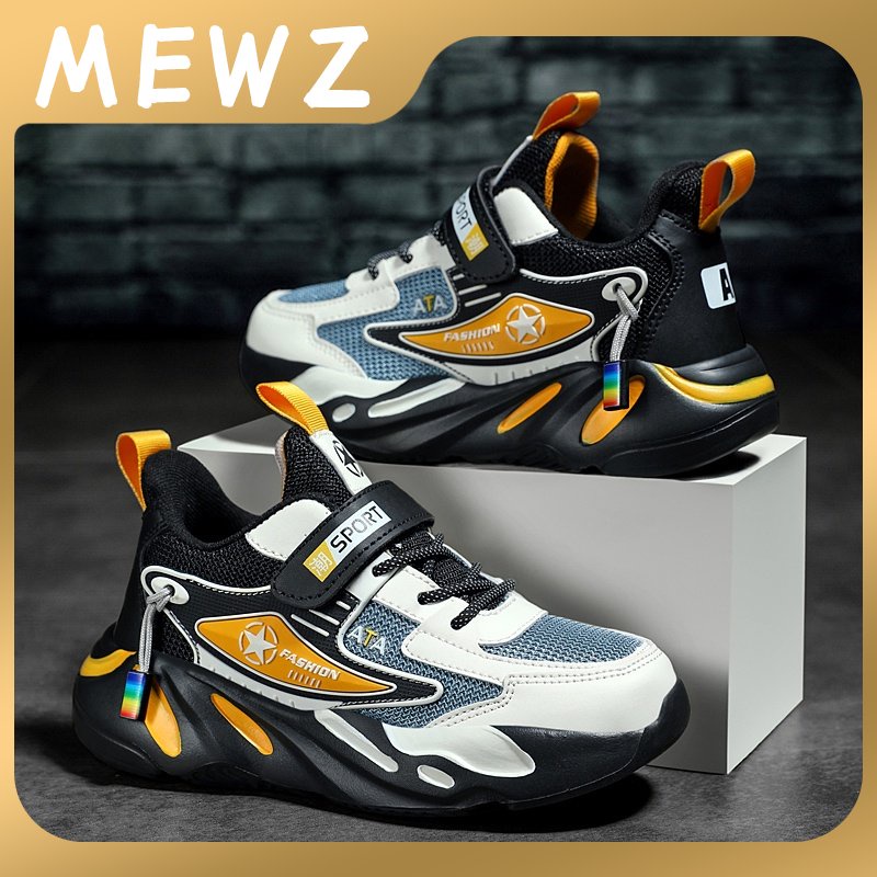 Ready Stock Kids Shoes COD Boy Sports Shoes Boy Breathable Sneaker Kids ...