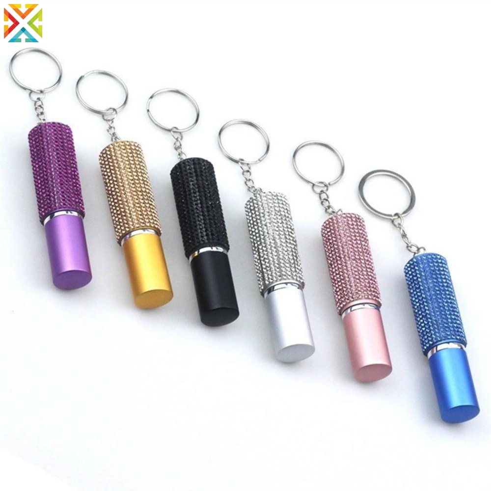 10ml Crystal Shiny Rhinestone Metal Spray Perfume Sample Bottle ...