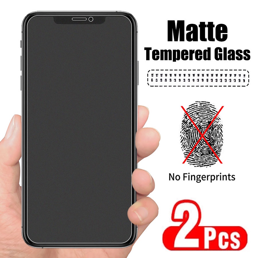 1-2Pcs No Fingerprint Screen Protectors For Redmi 12 12R 12C A2 + Note ...
