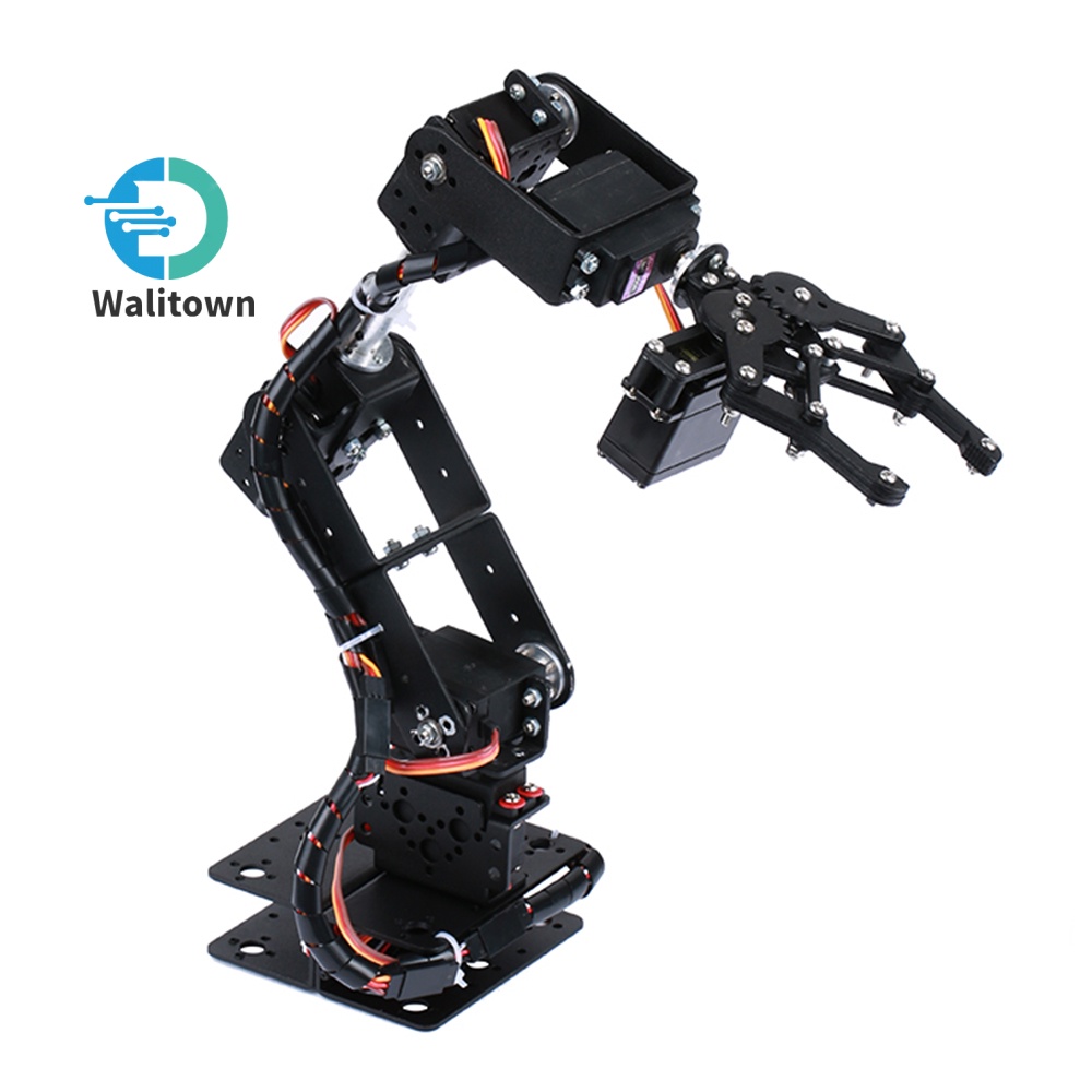Robotic Arm Kit 6dof Programming Robot Arm Diy Programming Robot Kit With Open Source Code And