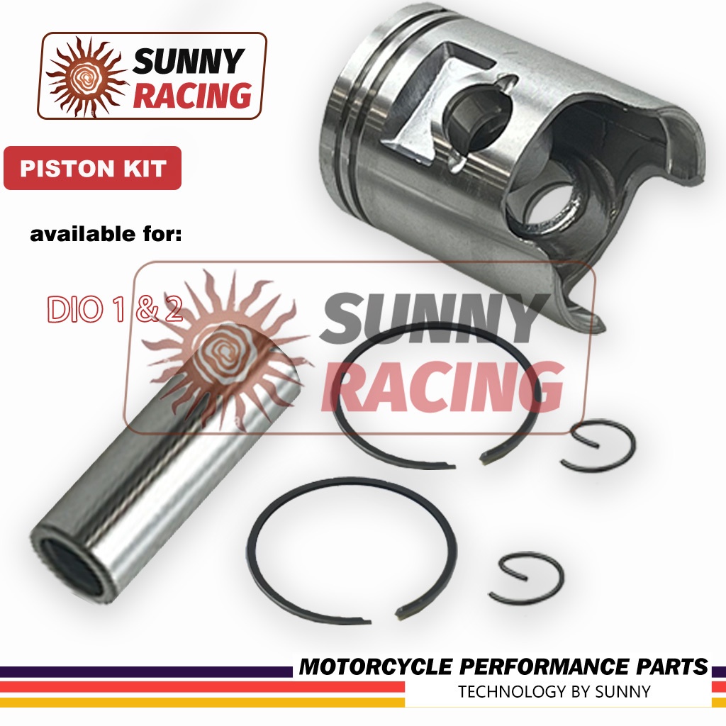 PISTON KIT for DIO 1 & 2 (50CC) | Shopee Philippines