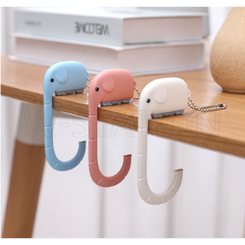 Home Office Multifunction Storage Hooks Cute Animal Bag Strong Hook ...