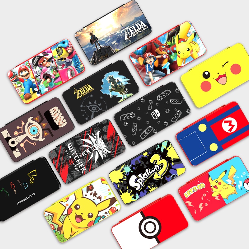 24 in 1 Nintendo Switch Magnetic Silicone Game Card Case Cute Travel ...