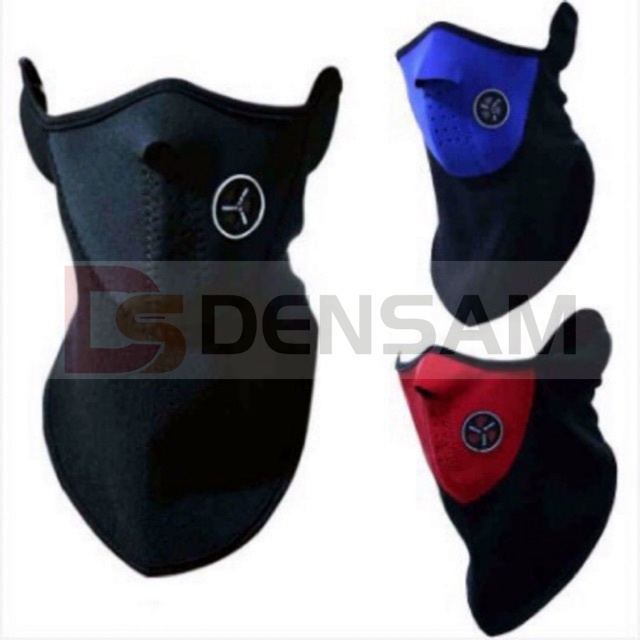 Densam Motorcycle Half Face Mask Bike Motorcycle Dust Sun Protection ...