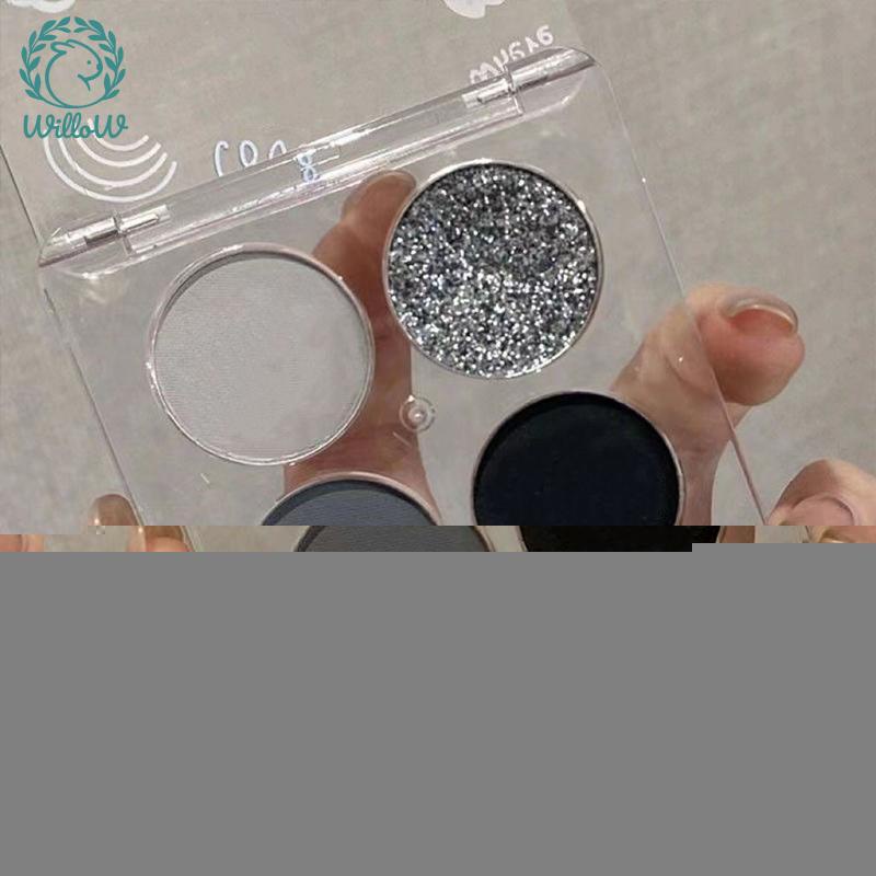 Vintage Tone Eye Shadow Plate Cement Color Smoky Makeup Eye Shadow ...