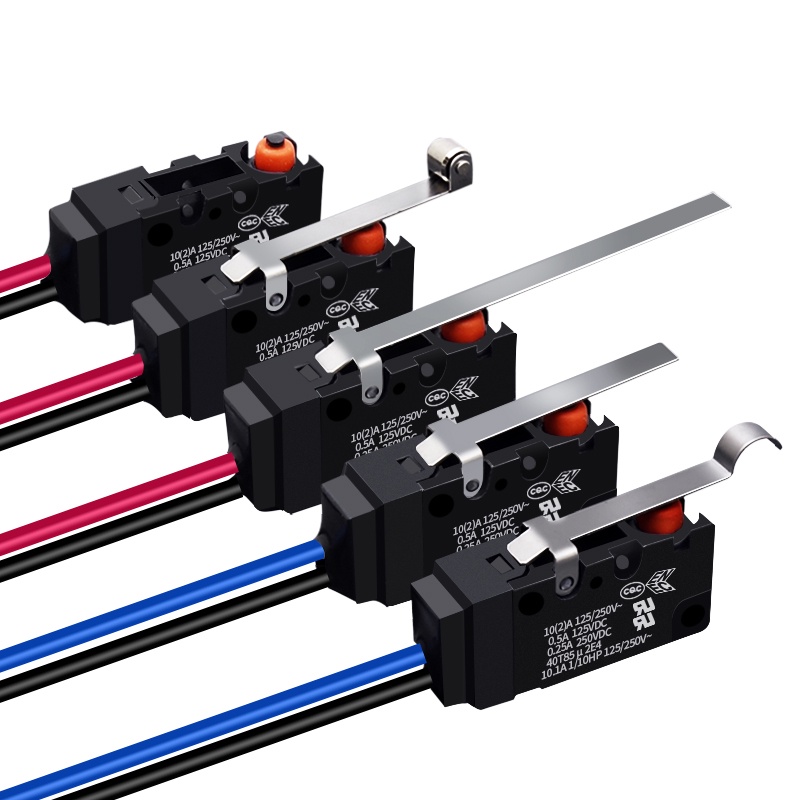 Waterproof and dustproof microswitch limit travel switch with 2 wires ...