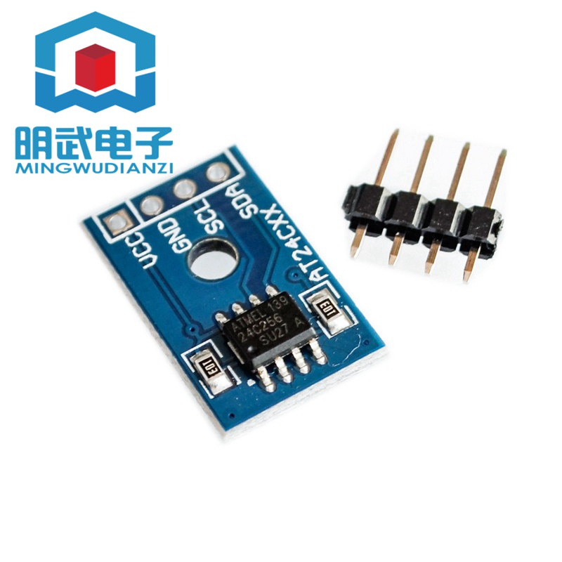 At24c256 I2c Interface Eeprom Memory Module Iic Microcontroller 9013
