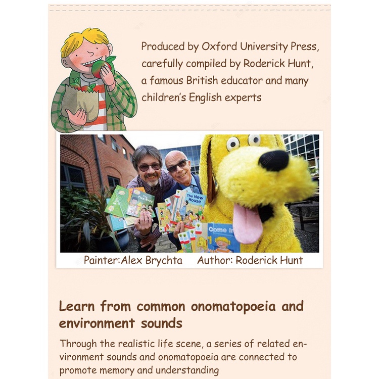 12Books/set Oxford Reading Tree Level1 English Graded Reading Story ...