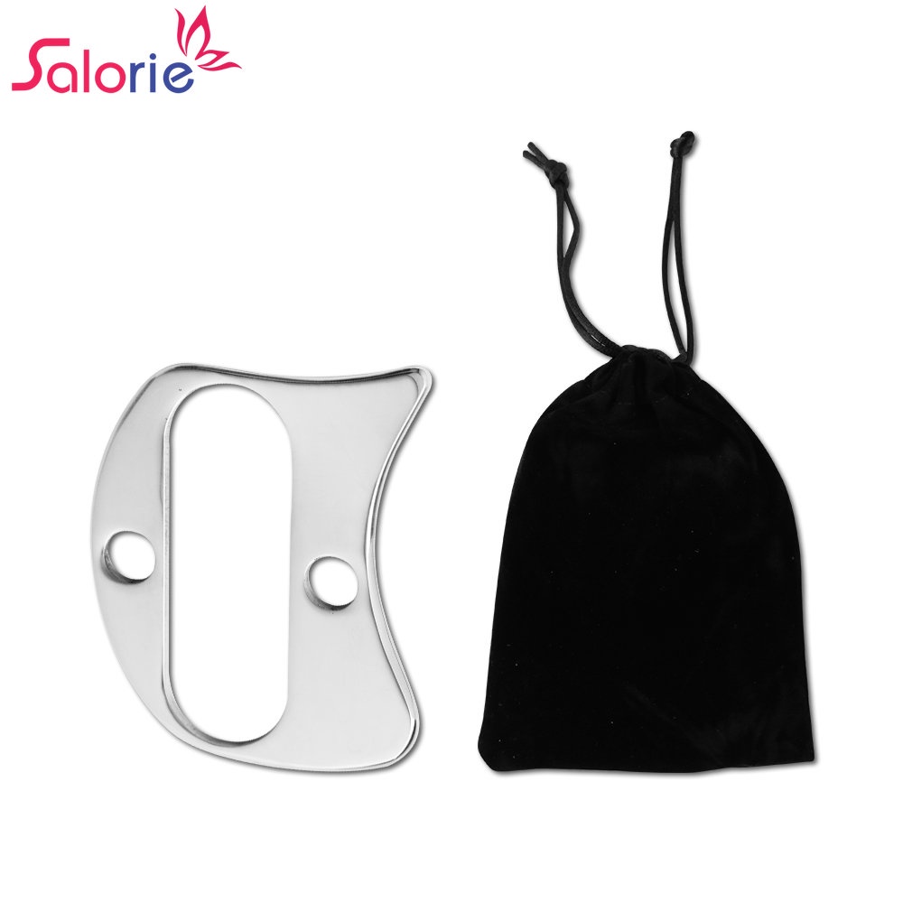 Salorie Stainless Steel Fascial Knife Gua Sha Scraper Fitness Muscle ...