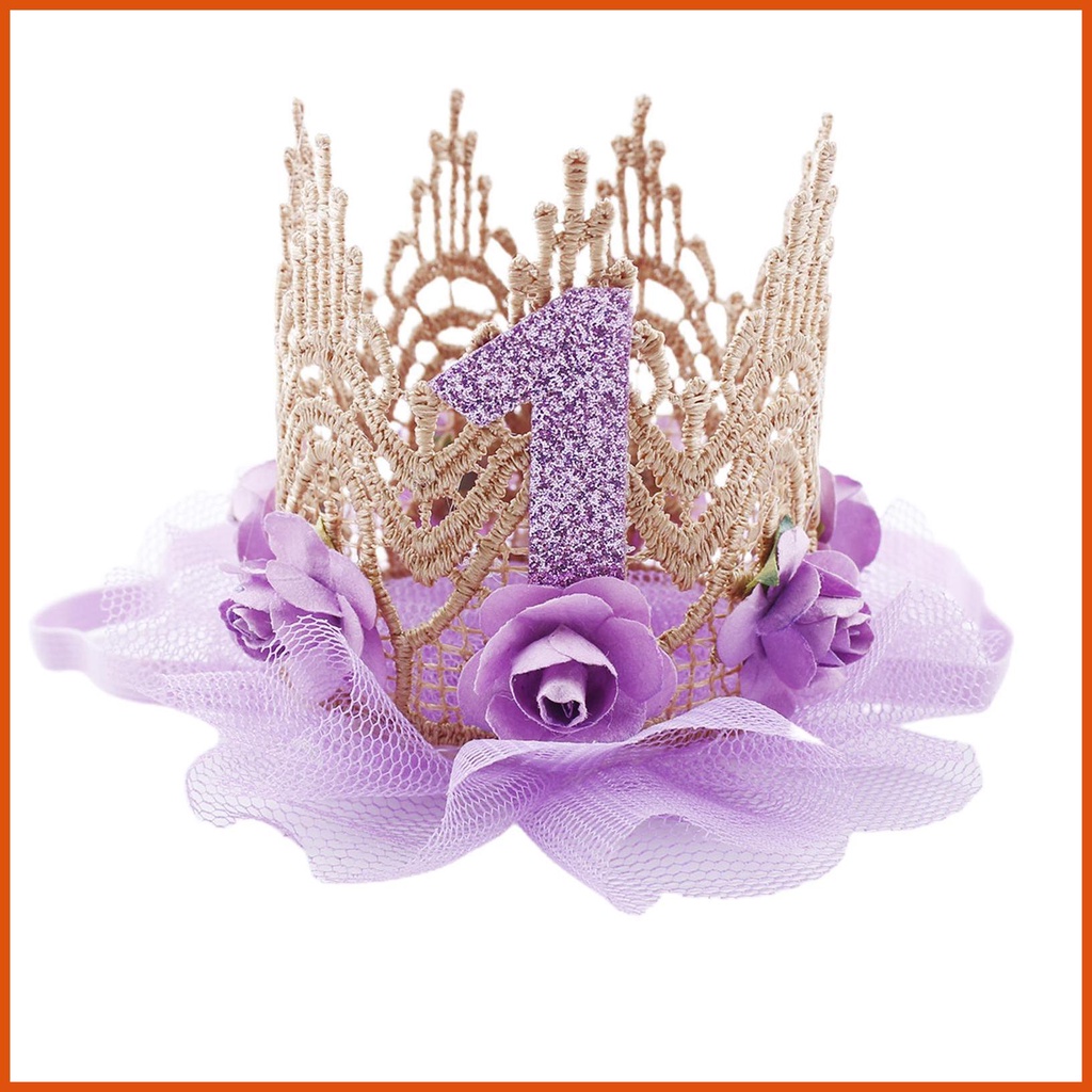 Girls Crown Tiara Baby Crown Princess Flower Crowns Girls Hair ...