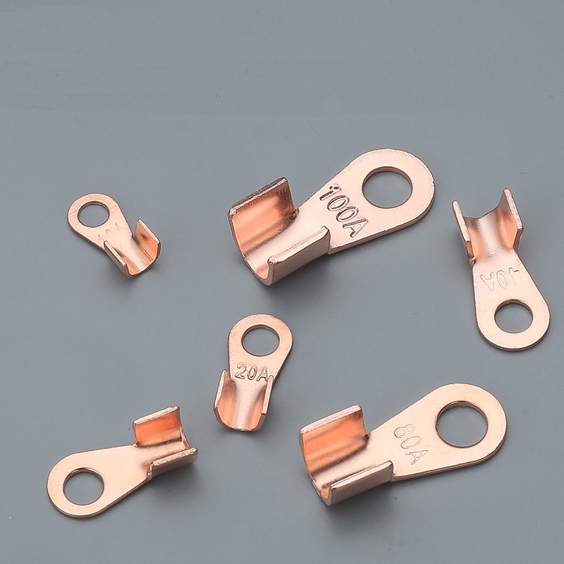 100PCS In Box Thick Copper Nose 3A 5A 10A 20A 30A 40A 60A OT Wire ...