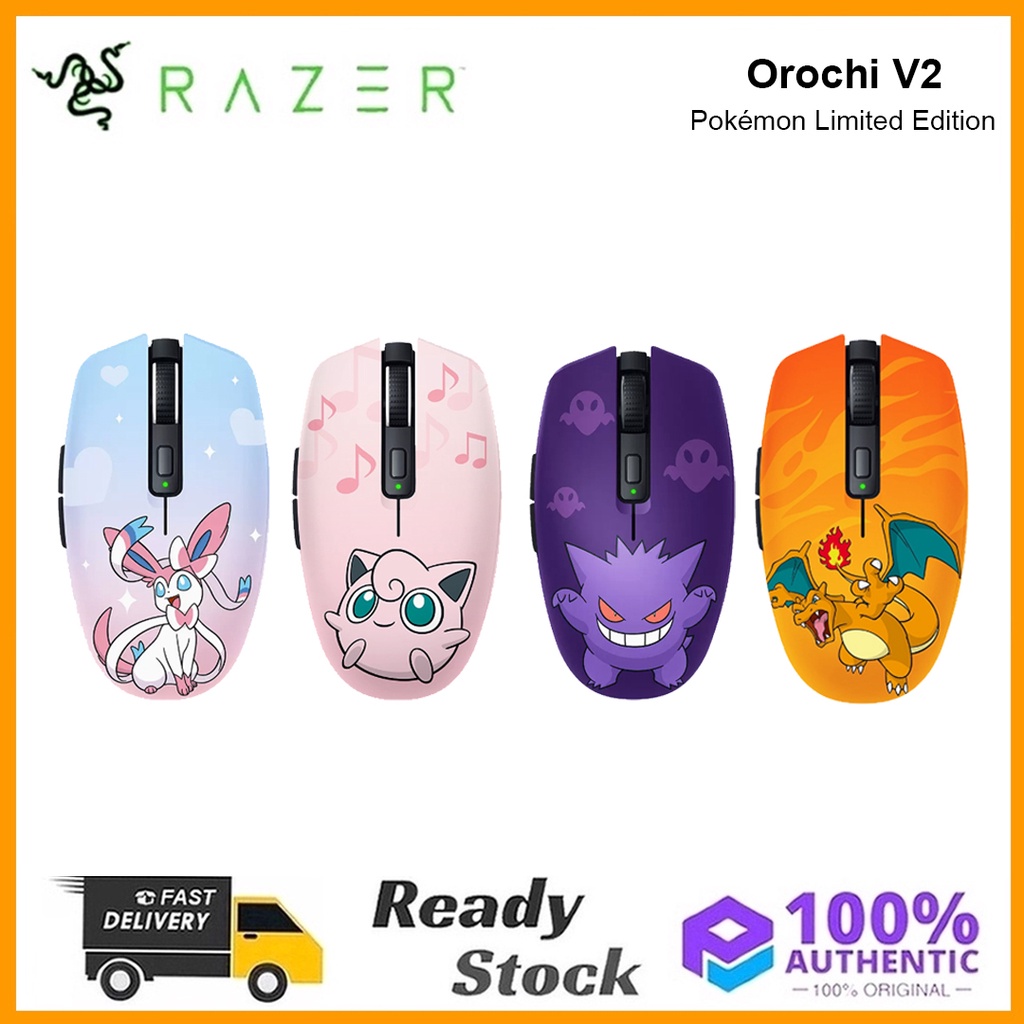 Original Razer Orochi V2 - Pokémon Limited Edition Mobile Wireless ...