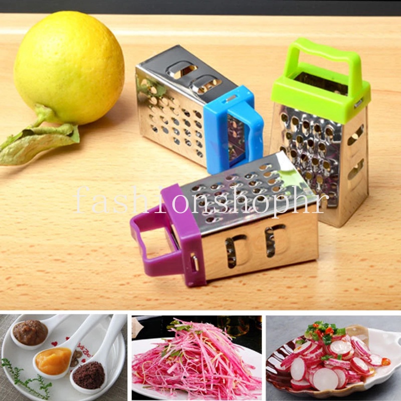 Ready Stock Mini Cheese Grater,Stainless Steel Small Box Graters For ...