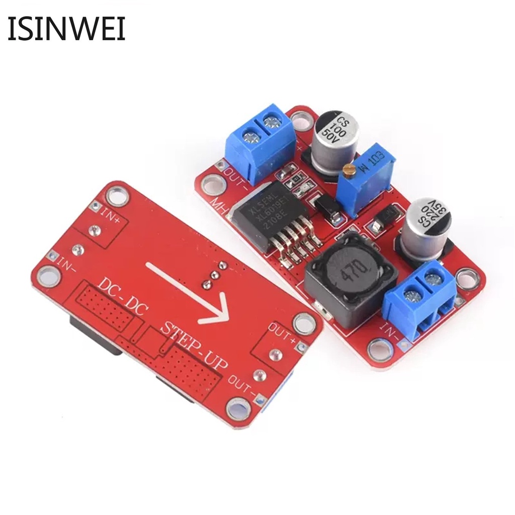 5A DC-DC Step Up Power Module Boost Volt Converter 3.3V-35V To 5V 6V 9V ...