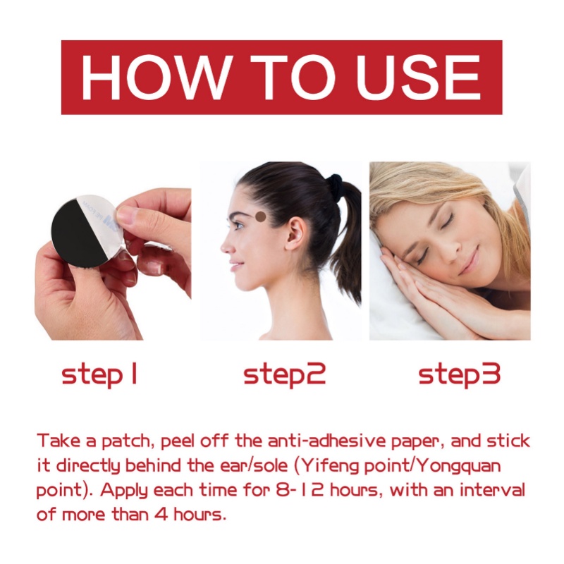 Headache Relief Plaster Improve Migraine Mental Anxiety Insomnia ...