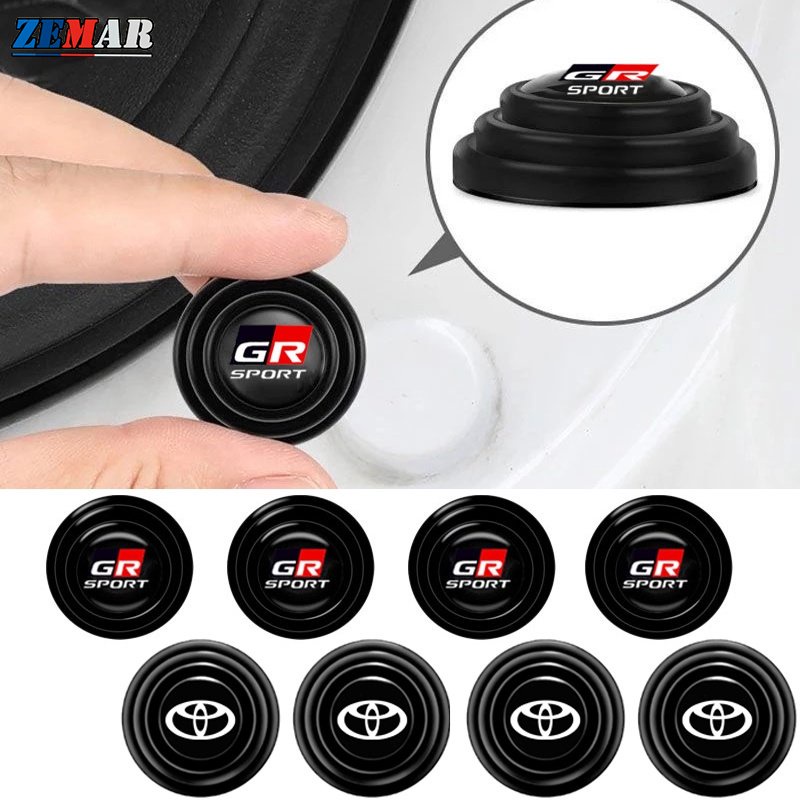 Toyota GR Car Door Shock Absorber Trunk Shock Silencer Pads For Wigo ...