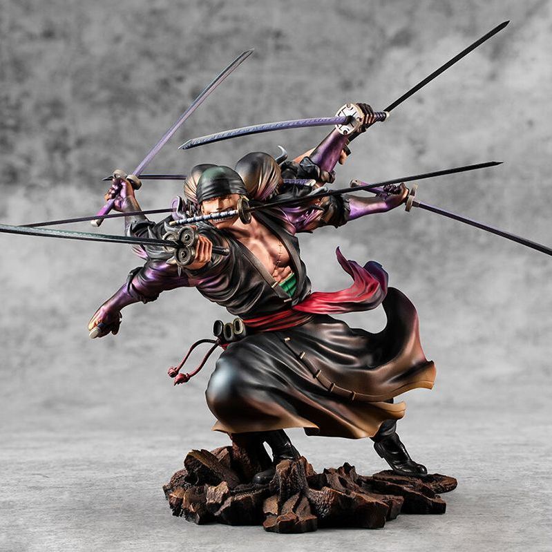 Anime One Piece POP MAX The Devil Cries Nine Knives MH Asura ZORO the ...