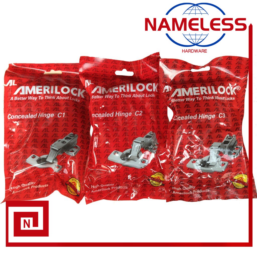 Concealed Hinges Amerilock C1 C2 C3 cabinet hinges c1 Full Overlay c2 ...