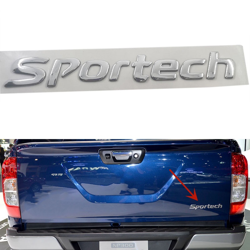 Car Exterior Tailgate Logo Sticker Letter Emblem Styling Badge Decal ...