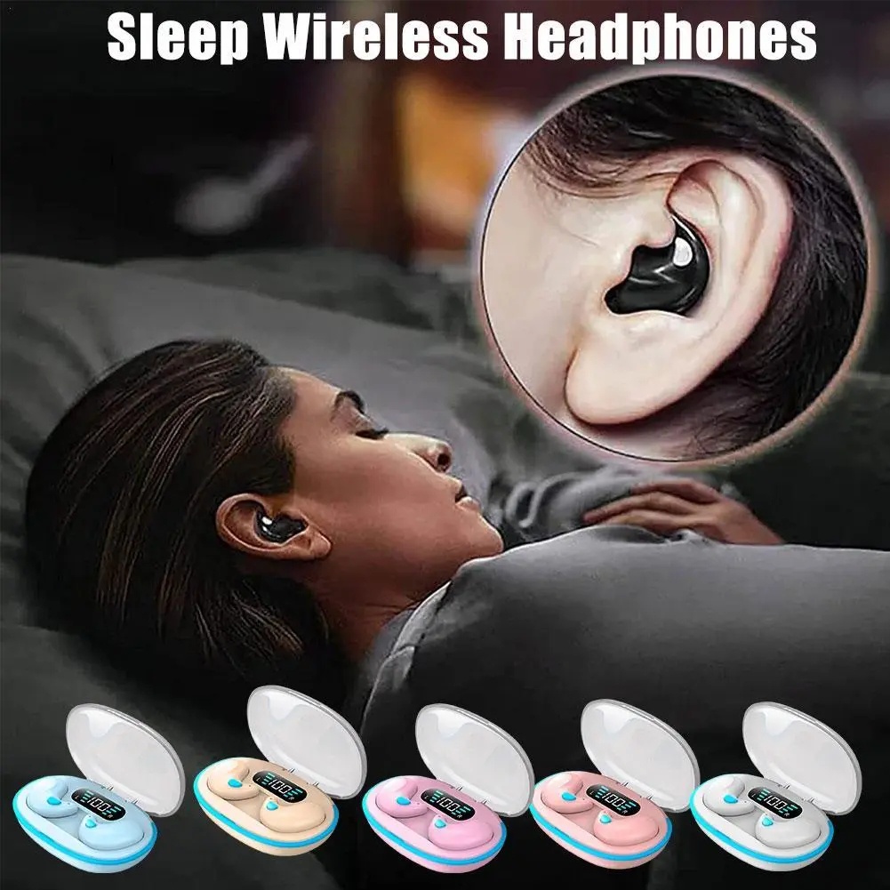 X55 Invisible Stereo Music Headset / Waterproof Noise Reduction Headset ...